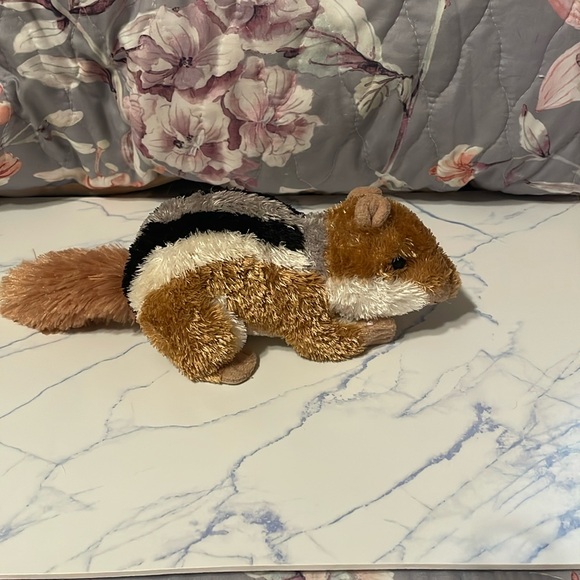 Aurora | Toys | Aurora Stuffed Chipmunk Tan Colored Wgray Black White ...
